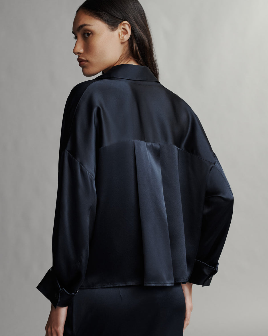 Luxury Women's Silk Shirts & Silk Blouses – TWP Clothing