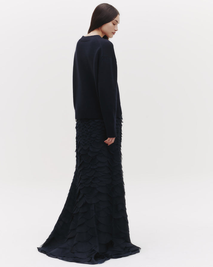 Midnight Everlasting Love Skirt in Silk Organza | TWP