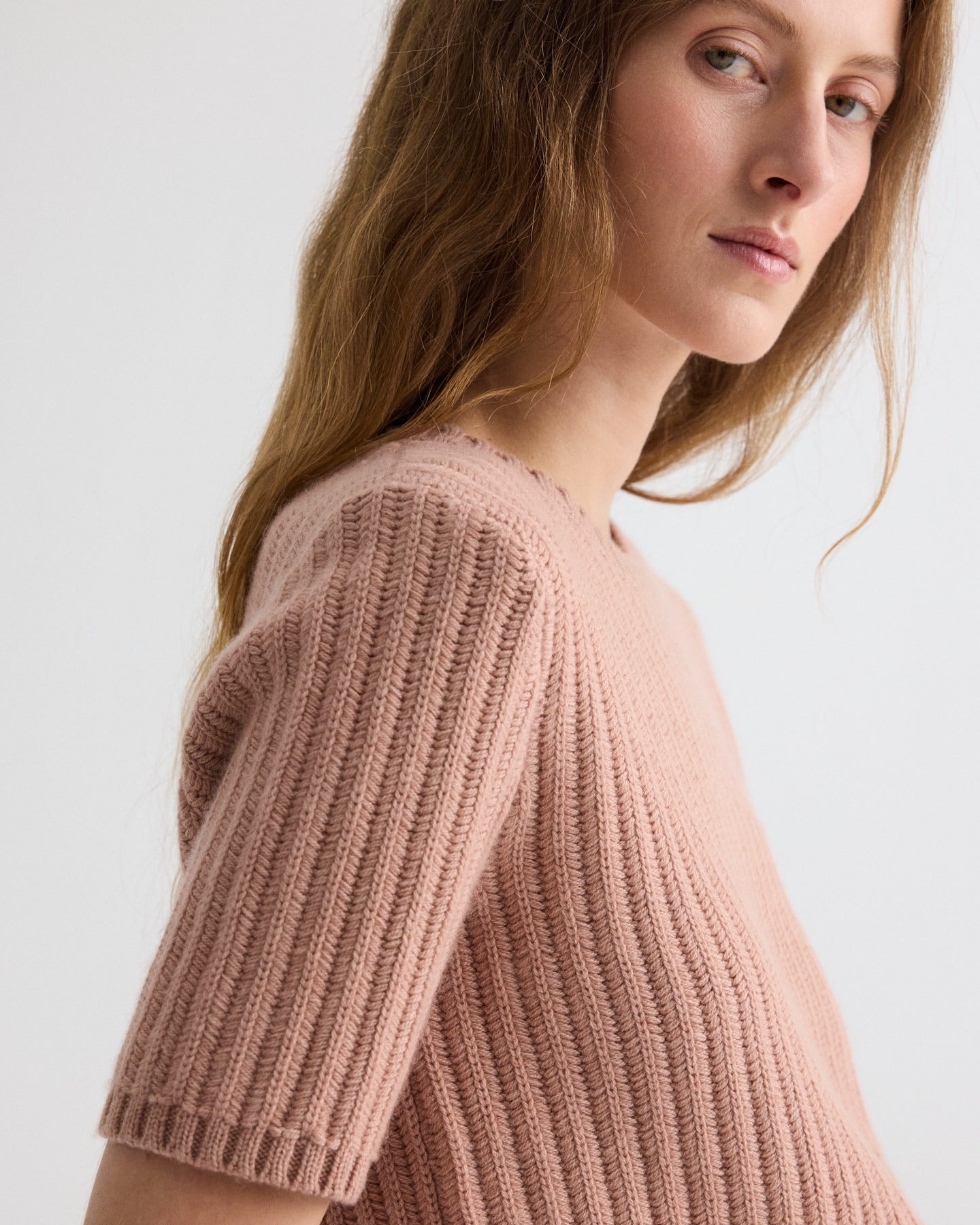 Brush Float Stitch Audrey Sweater in Italian Cashmere | TWP